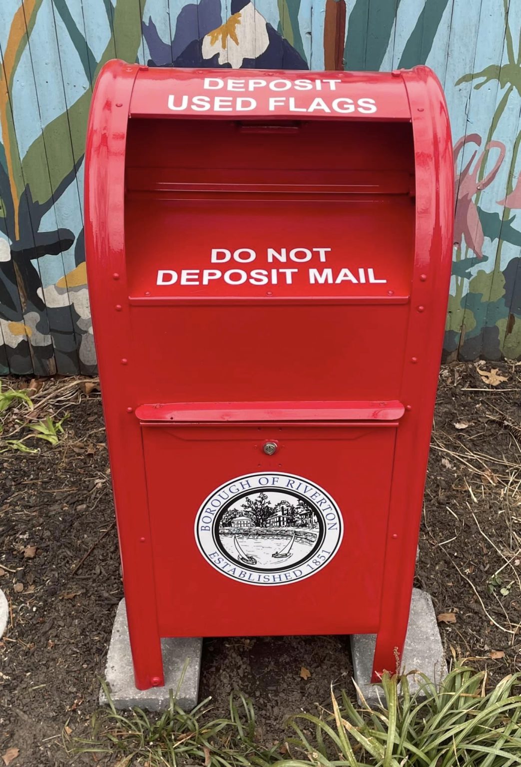 Used American Flag Disposal at Borough Hall - Borough Of Riverton, NJ