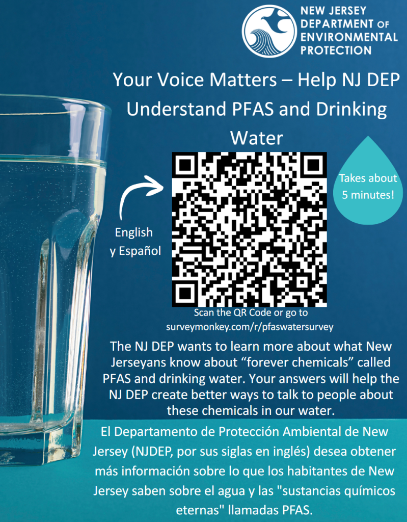 Help NJ DEP Understand PFAS in Our Drinking Water - Borough Of Riverton, NJ